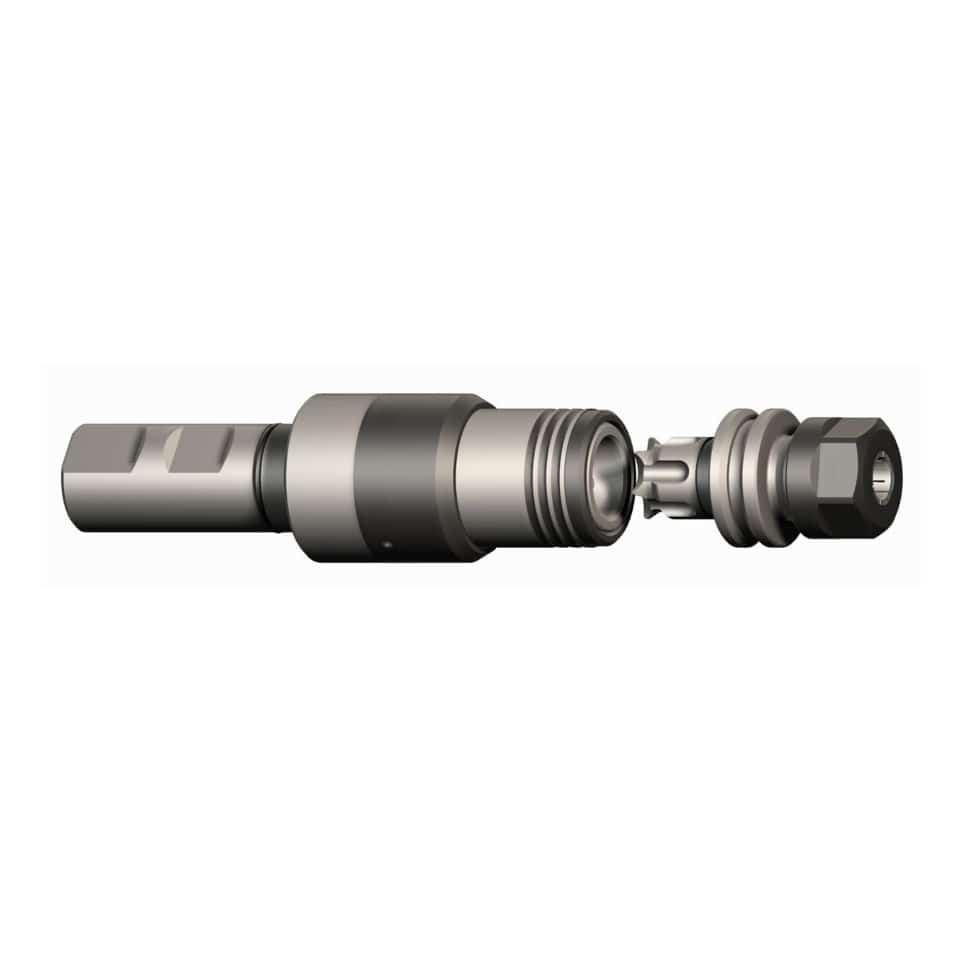 HSK tool holder - AO series - Bilz - DIN / collet / floating