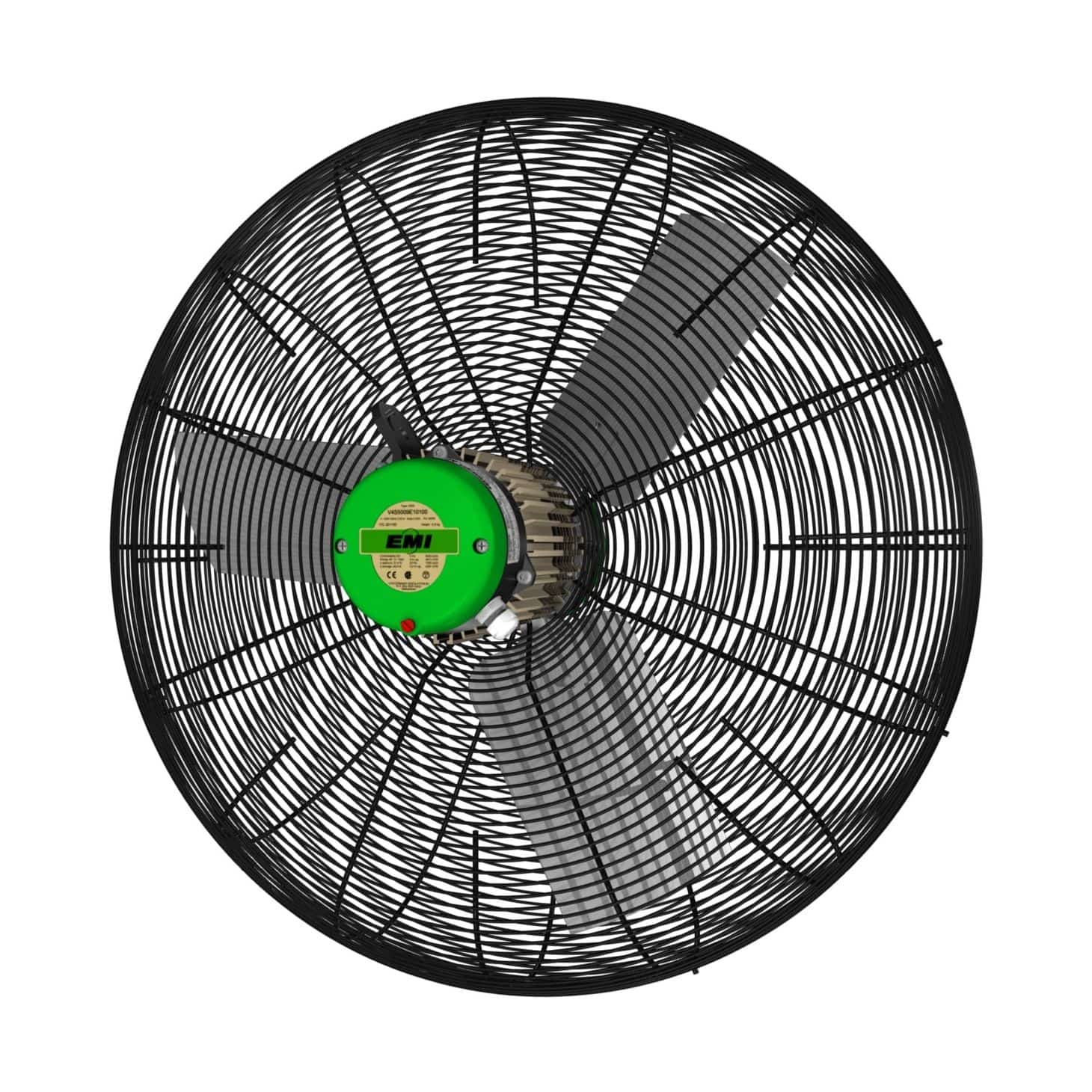 Axial fan - EMI - Vostermans Ventilation - for air circulation / industrial