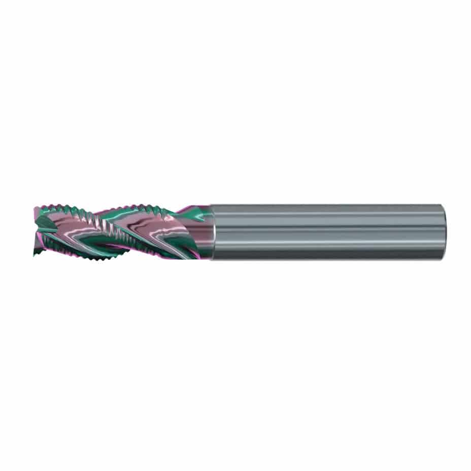 End mill - 2548K.0 series - EMUGE-FRANKEN - corner radius / solid ...