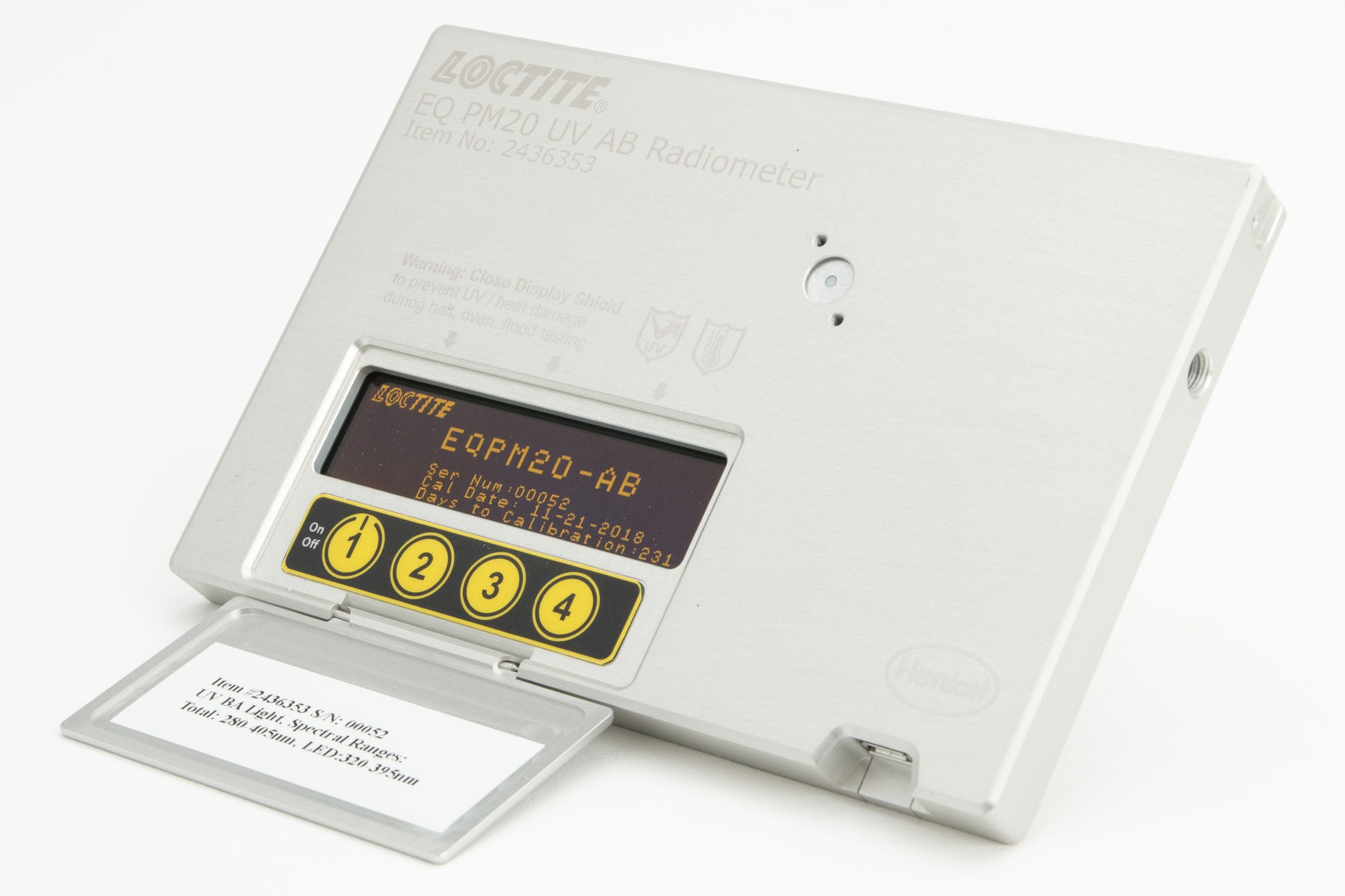 UV radiometer - EQ PM20 - Henkel LOCTITE