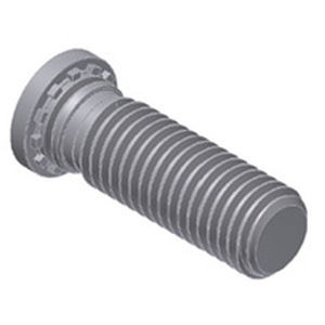 Threaded stud - P-FH4 - PSM International - steel / screw-in / flush head