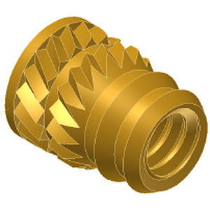Threaded insert - TAPER-X® - PSM International - brass / round / for ...