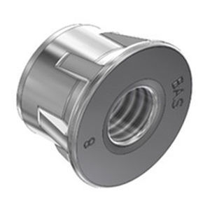 Crimp nut - FLANGEFORM® - PSM International - metal / threaded / flush