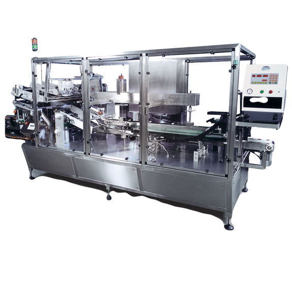 Wrap-around case packer sleeve wrapping machine - CRW-6K - LIAD ...