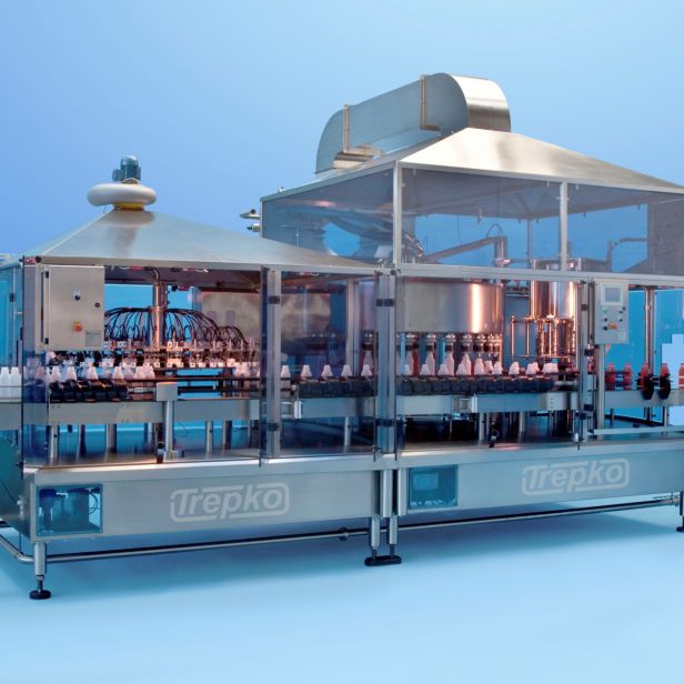 Automatic filling machine - 3000 Series - Trepko A/S - bottle
