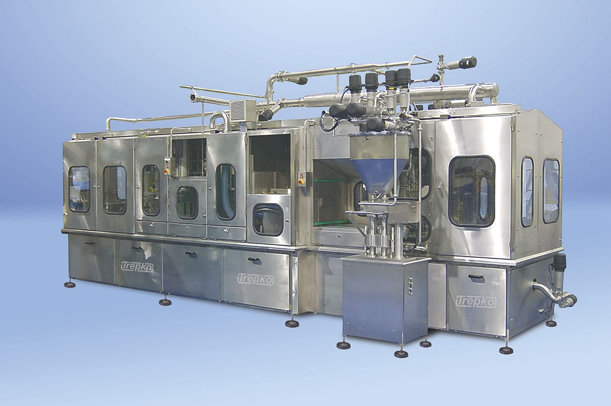 Automatic filling machine - 500 series - Trepko A/S - cup / for pre ...