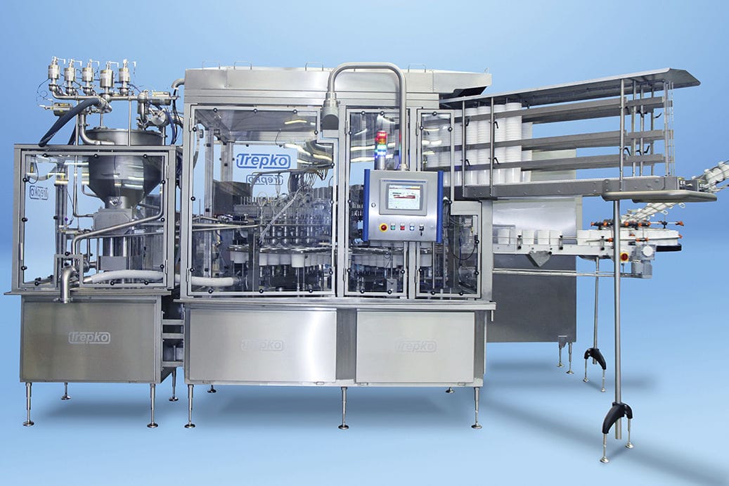 Cup filling and sealing machine - 200 Series - Trepko A/S - automatic ...