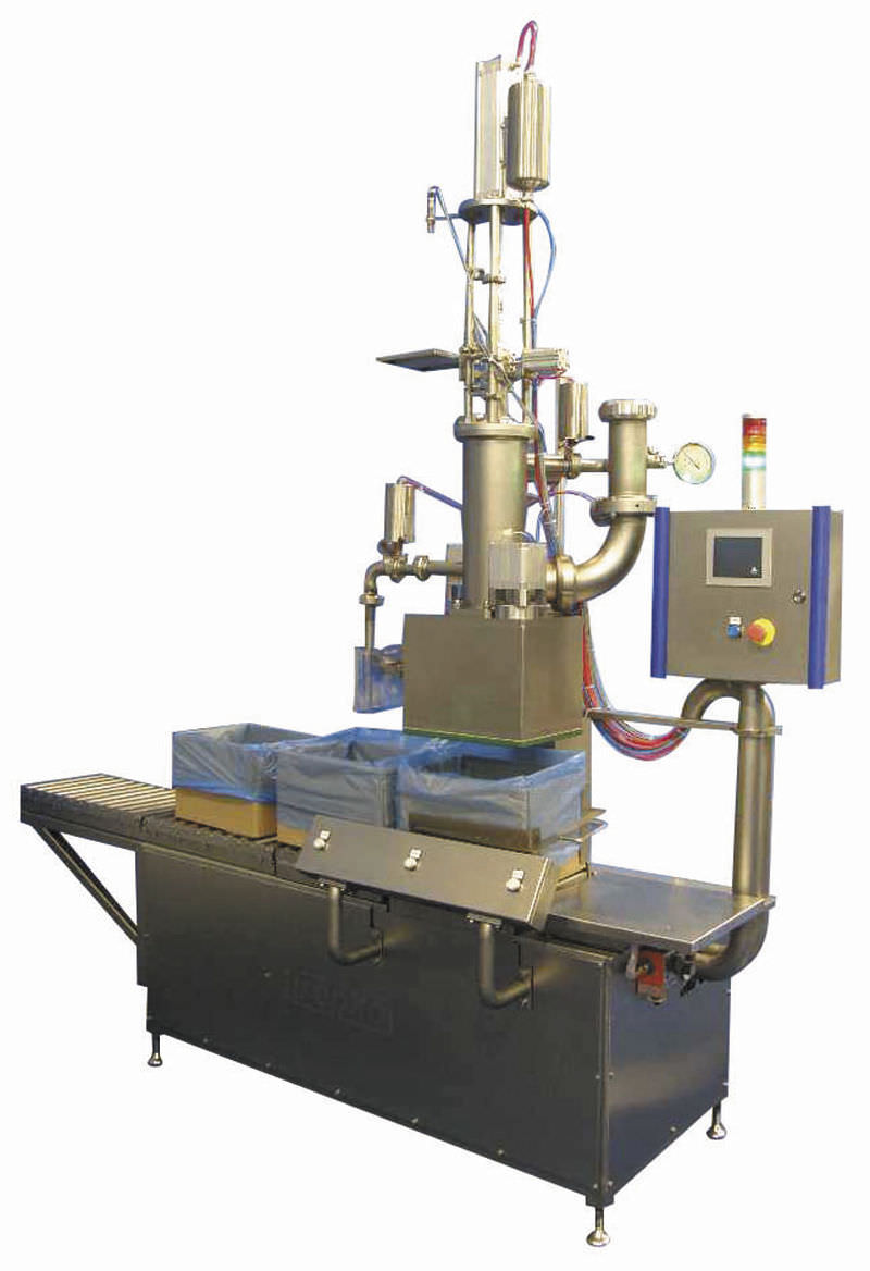 Semi-automatic filling machine - PMG 10 - Trepko A/S - bag-in-box / for ...