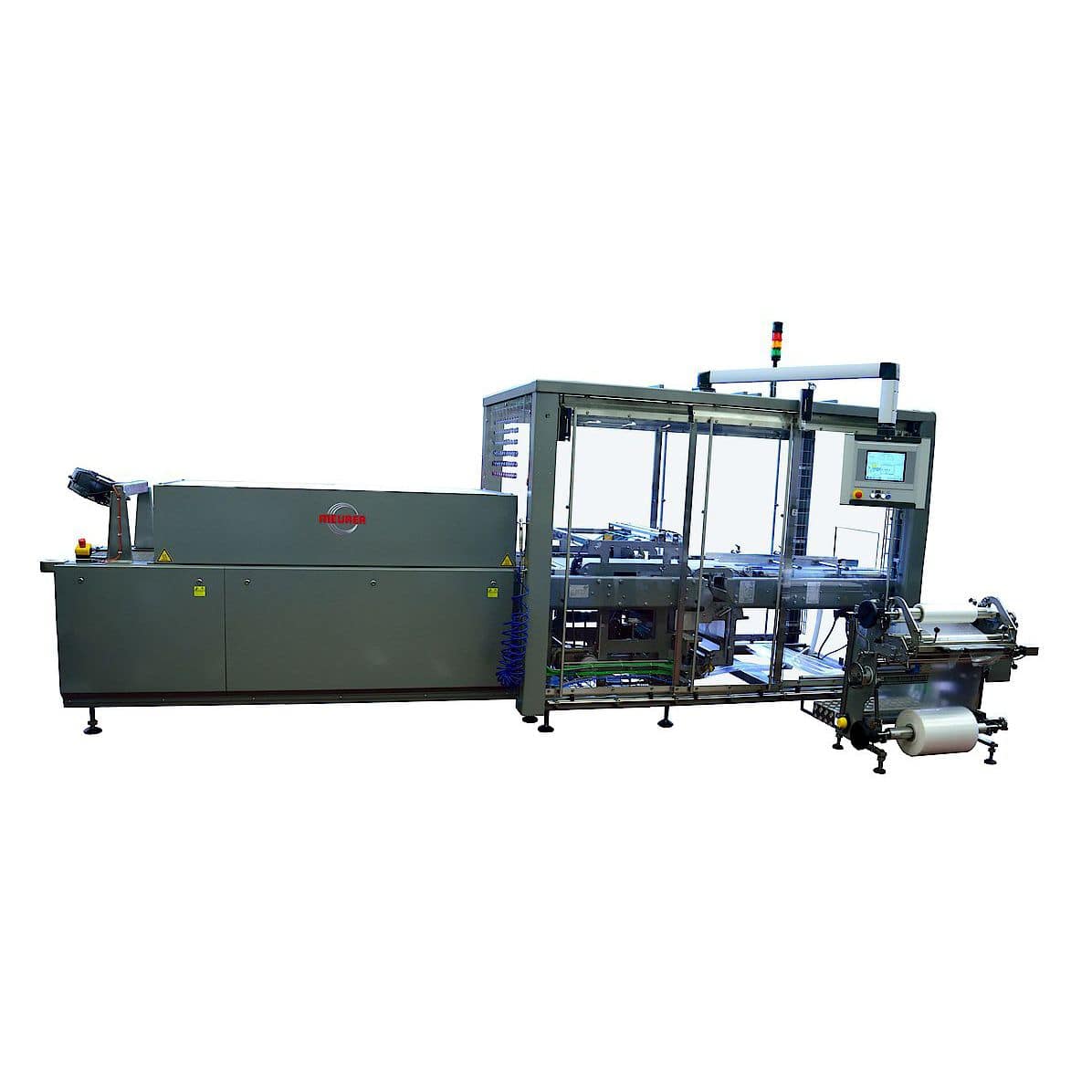 High-speed shrink wrapping machine - CM/HEM - meurer Verpackungssysteme ...