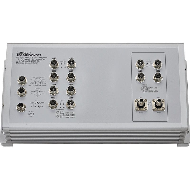 Managed ethernet switch - TPGS-R5608MGFT series - Lantech ...