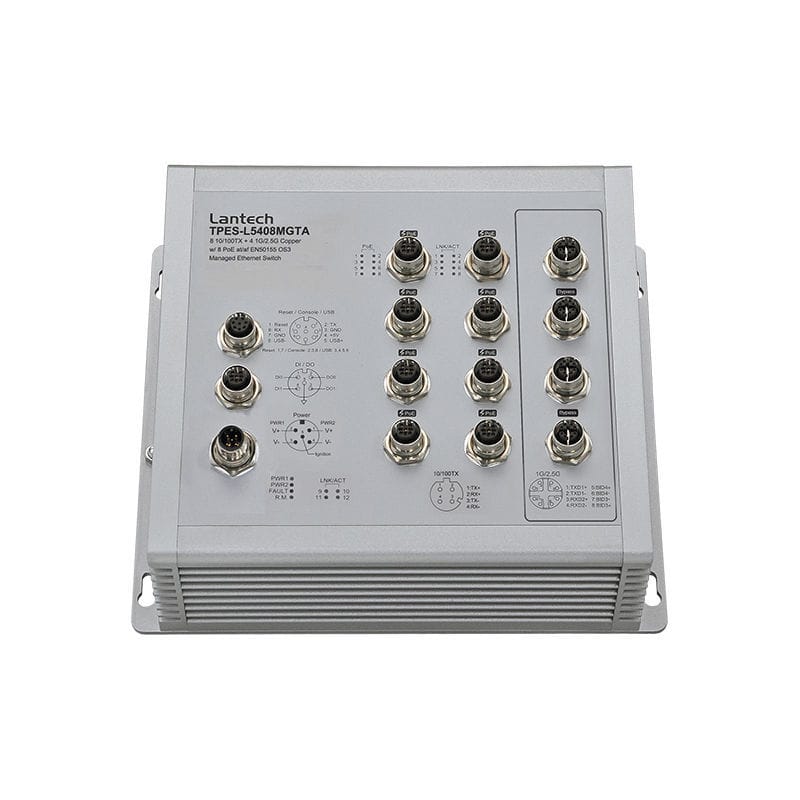 Managed ethernet switch - TPES-L5408MGTA series - Lantech ...