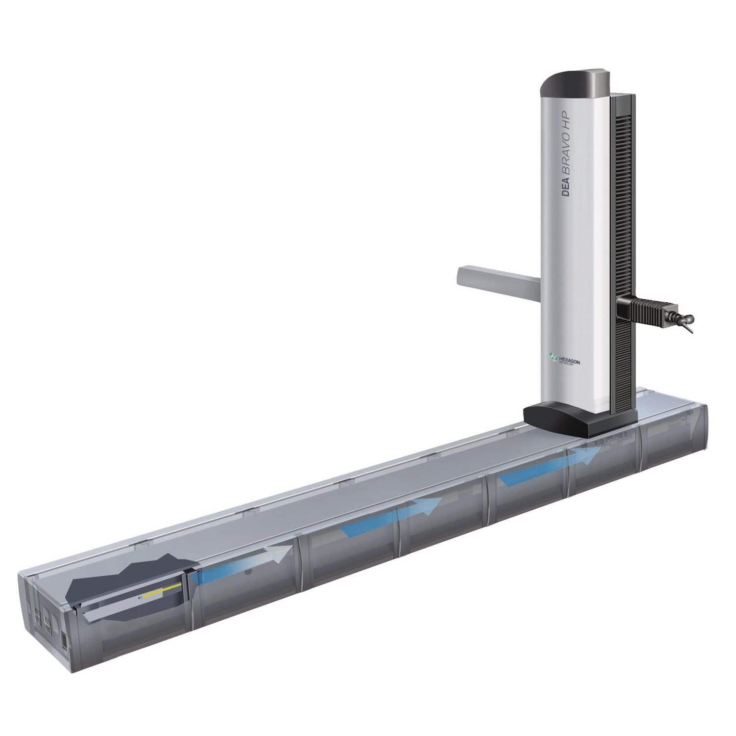 Coordinate measuring machine with horizontal arm - BRAVO HP - HEXAGON ...