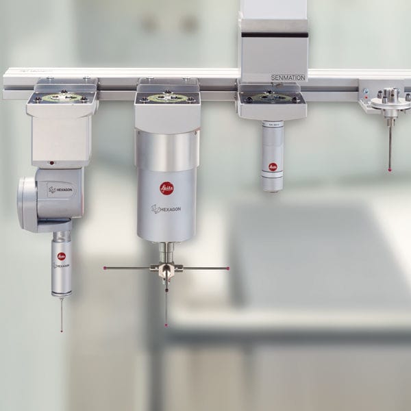 Coordinate measuring machine touch probe changing system - SENMATION ...