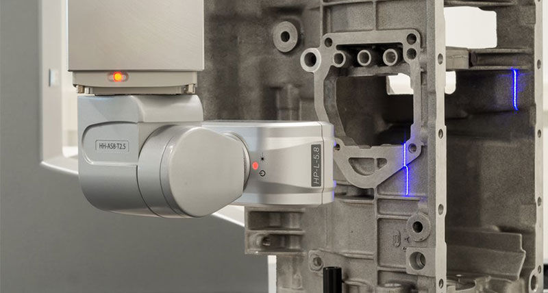 Compact laser scanner head - HP-L-5.8 - HEXAGON MANUFACTURING INTELLIGENCE