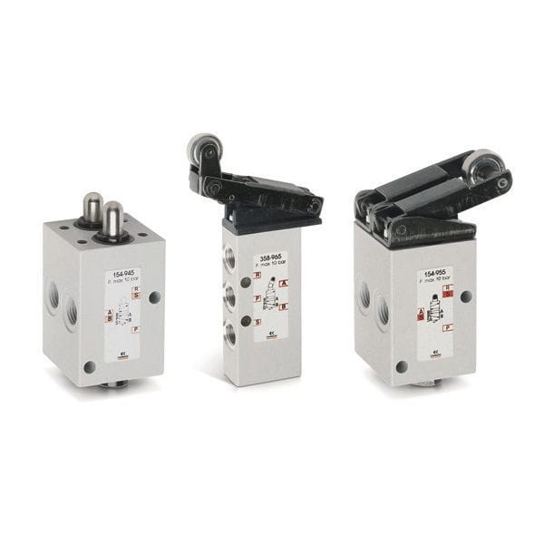 Spool pneumatic directional control valve - 1, 3 series - CAMOZZI AUTOMATION - poppet ...