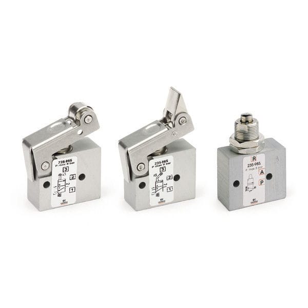 Miniature pneumatic directional control valve - 2 series - CAMOZZI AUTOMATION - poppet ...