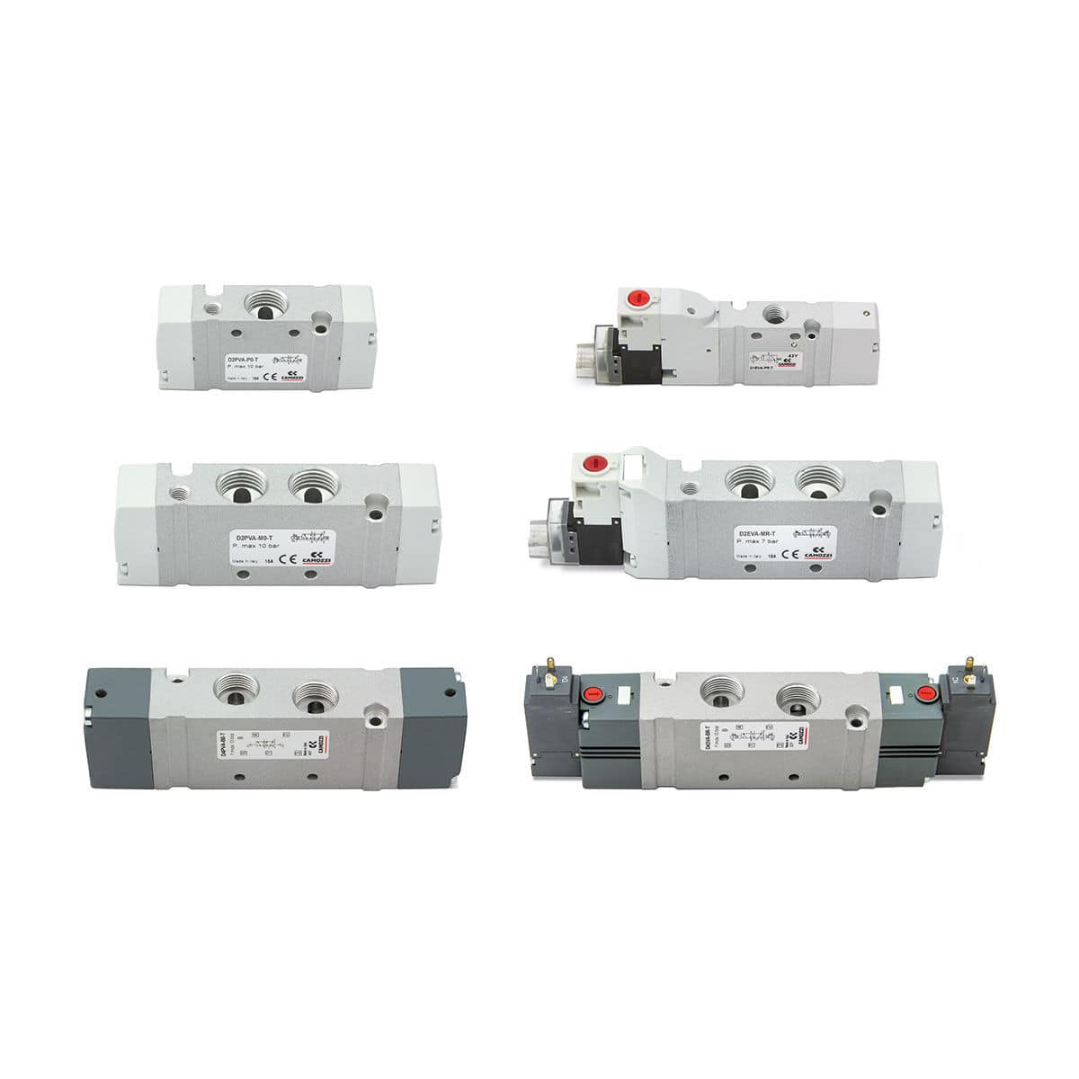 Pilot-operated solenoid valve - D series - CAMOZZI AUTOMATION - 2/3-way ...