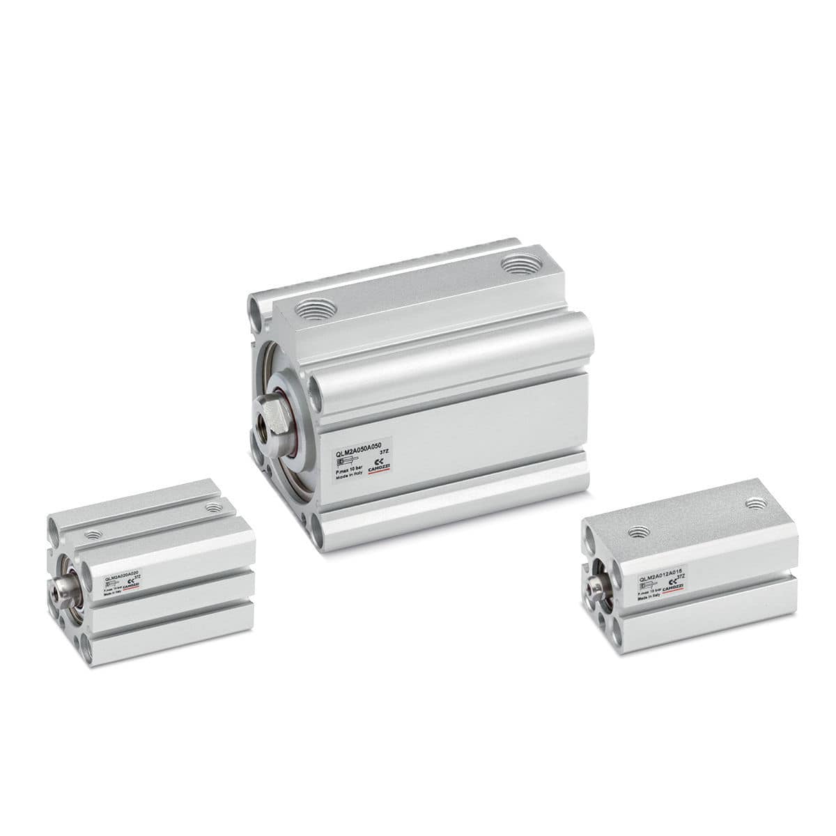 Pneumatic cylinder - QL - CAMOZZI AUTOMATION - magnetic piston / double ...