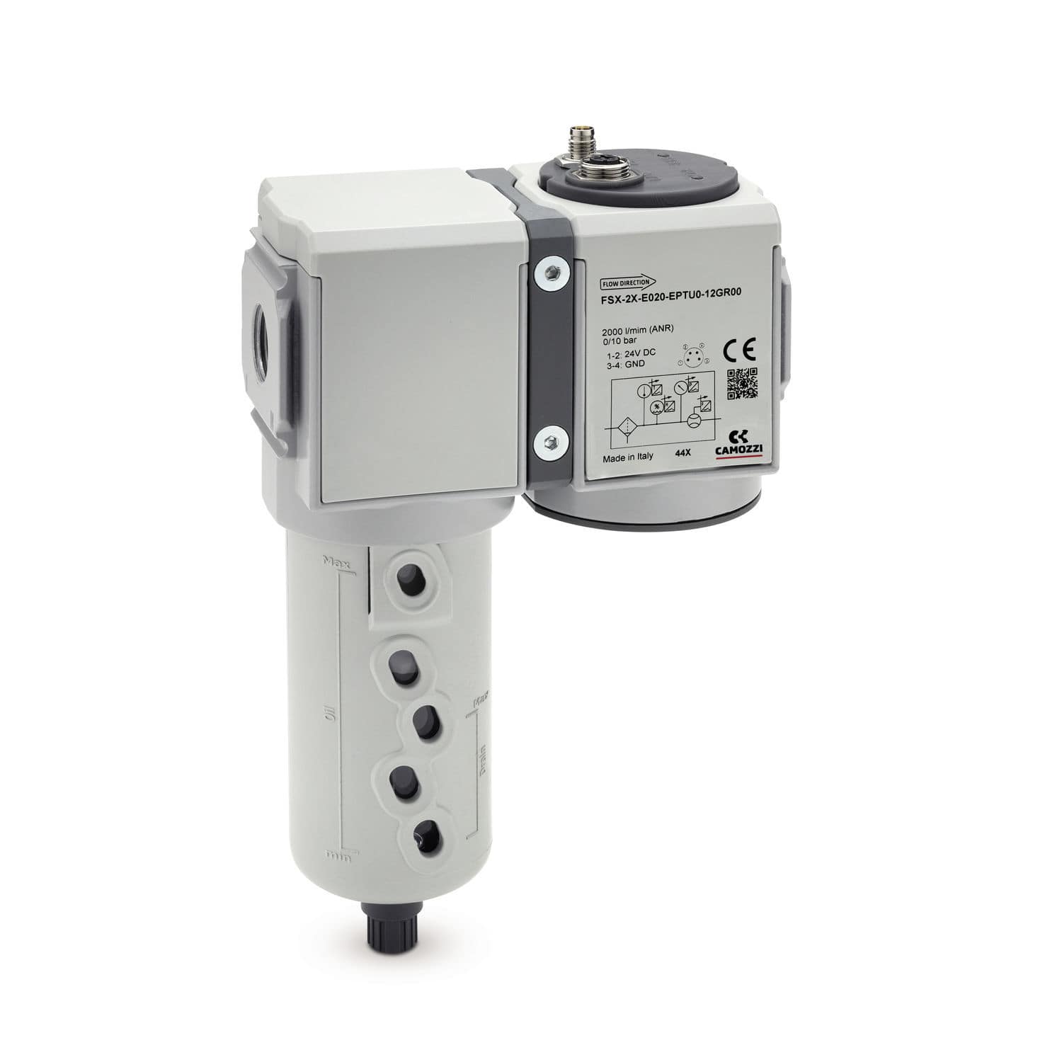 Monitoring heat flux sensor - Series FSX - CAMOZZI AUTOMATION