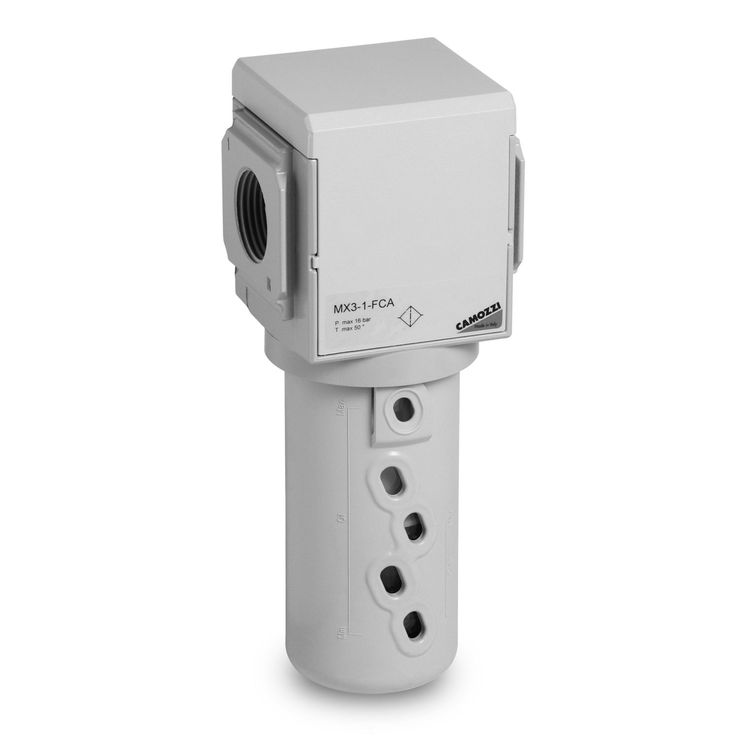 Activated carbon filter - MX series - CAMOZZI AUTOMATION - compressed ...