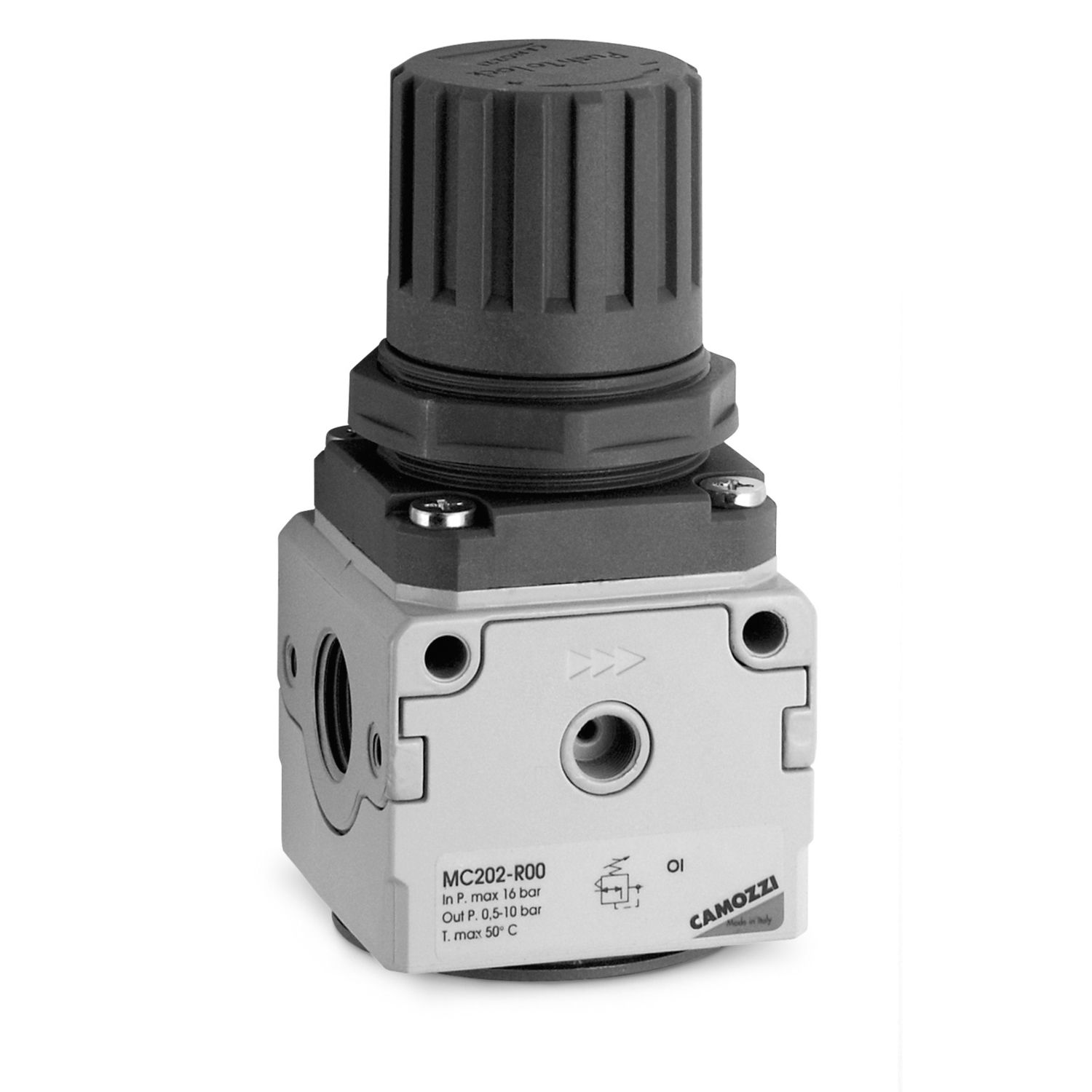 Membrane pressure regulator - MC series - CAMOZZI AUTOMATION - single ...