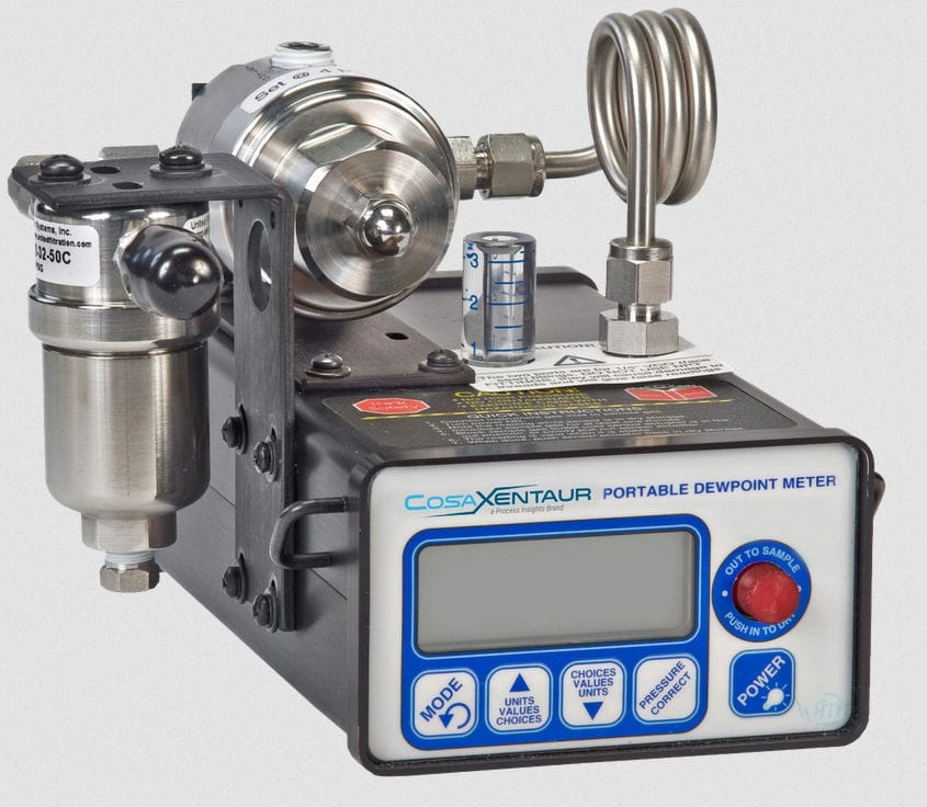 Portable dew-point meter - COSA XENTAUR™ XPDM™ - Process Insights ...