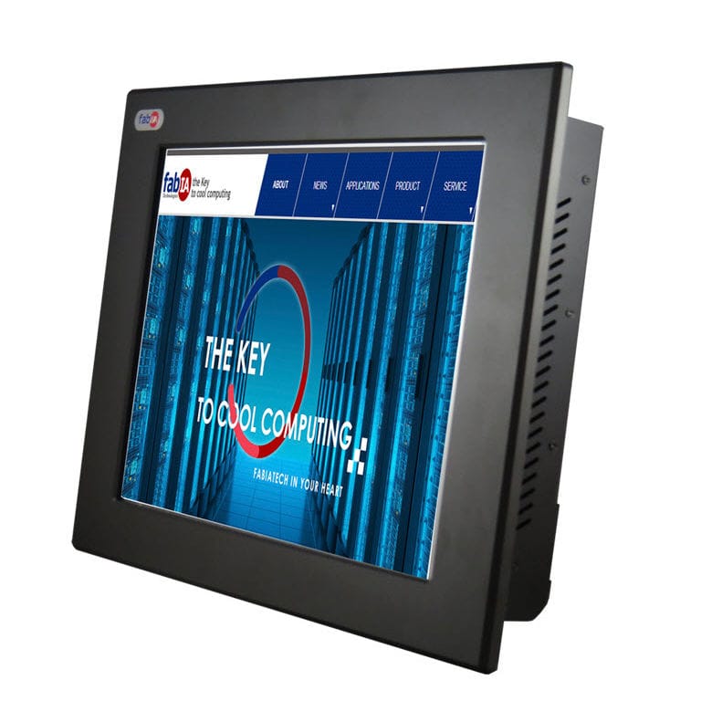 TFT LCD panel PC - FP8153T - FabiaTech - LED backlight / touch screen / 15"