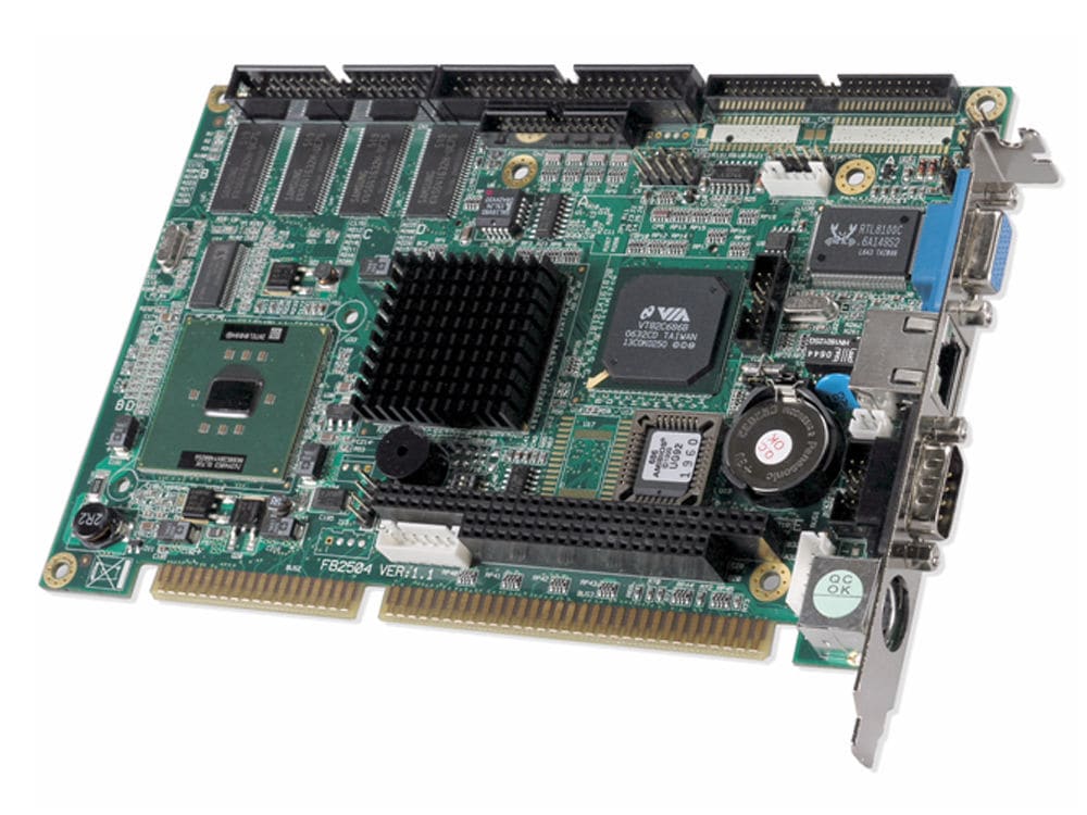 ISA CPU board - FB2504 - FabiaTech - Intel® Celeron®