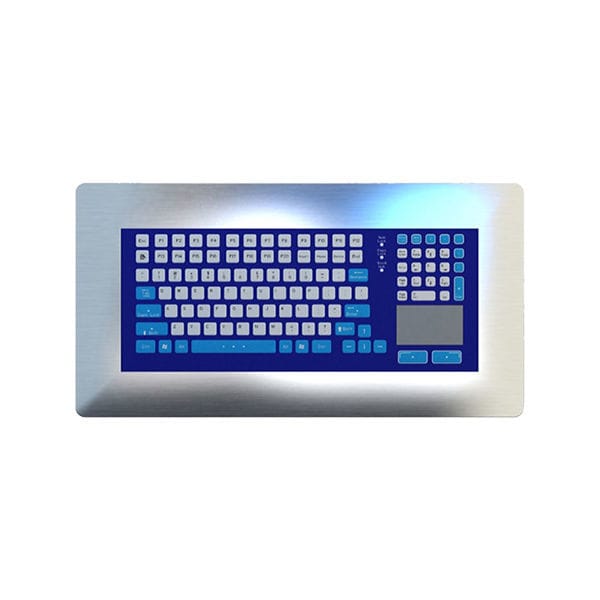 Panel-mount keyboard - KB-115A-AP - Arista - with mechanical keys ...