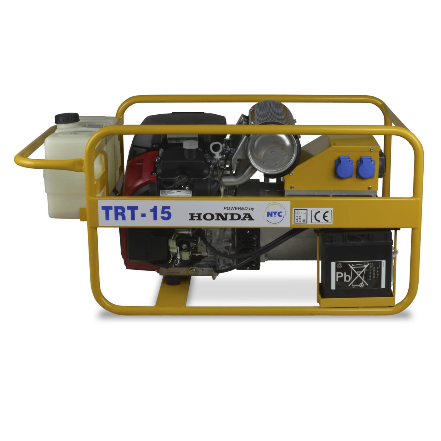 Gasoline engine power generator - TRT 14 - NTC - three-phase / portable ...