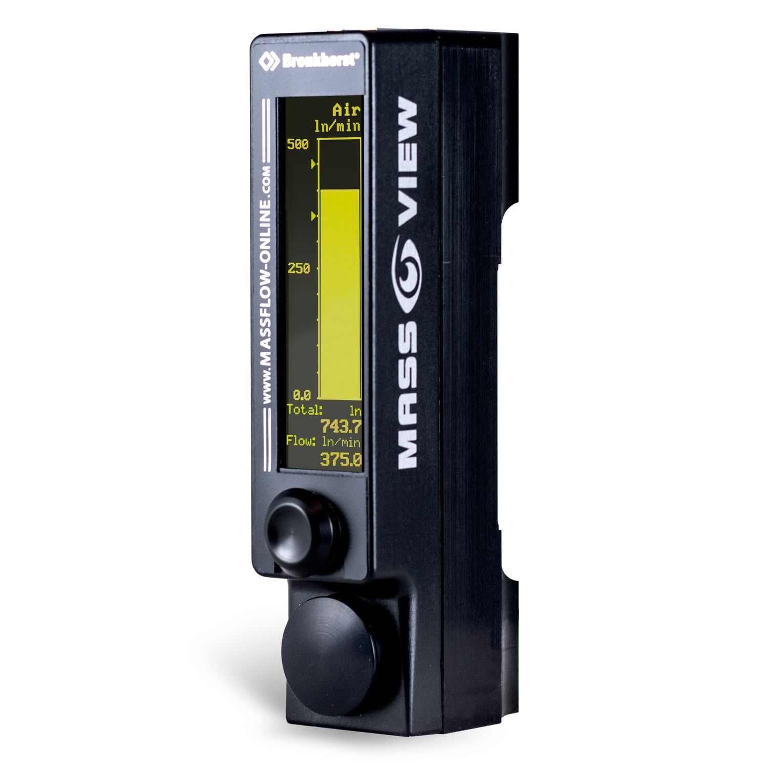 Thermal flow meter - MV-192-H2 - Mass Flow ONLINE BV - mass / for gas ...