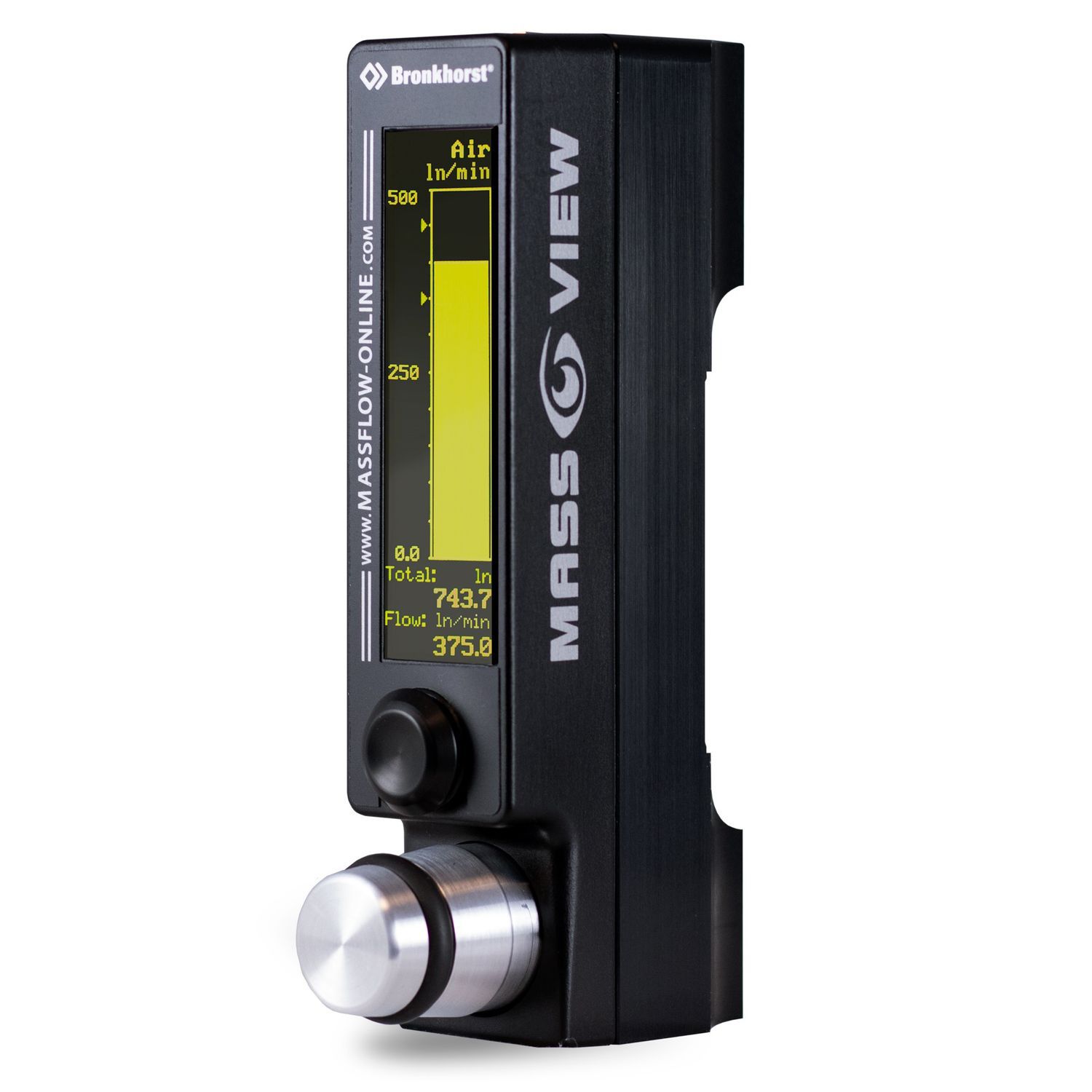 Mass flow regulator - MV-302 - Mass Flow ONLINE BV - for gas / high ...