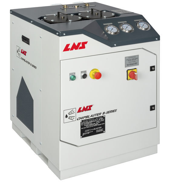 High-pressure coolant system - Chipblaster B-series - LNS - machine tool