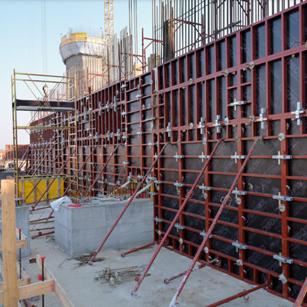 Wall formwork - P300 - PILOSIO - column / shaft / steel