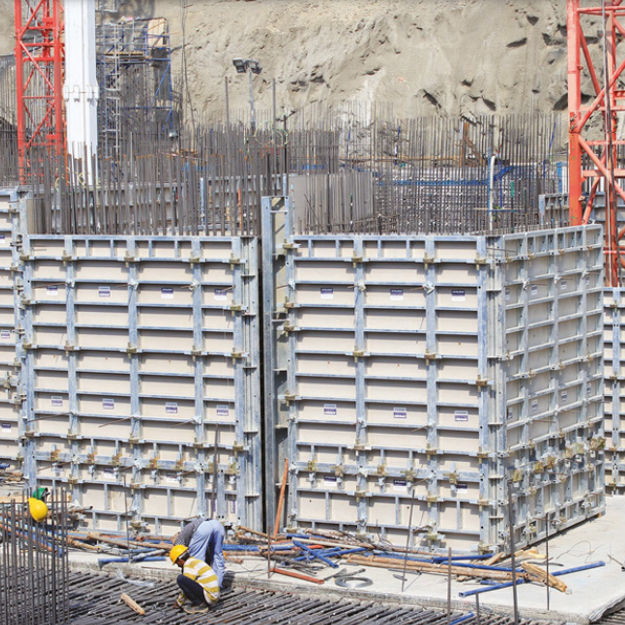 Wall formwork - MAGNUM 2.0 - PILOSIO - column / shaft / steel