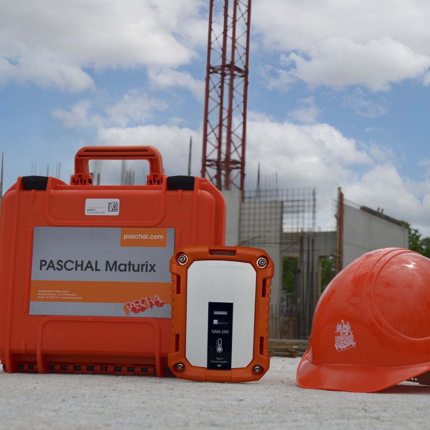 Concreting monitoring system - Maturix - PASCHAL-Werk G. Maier GmbH ...
