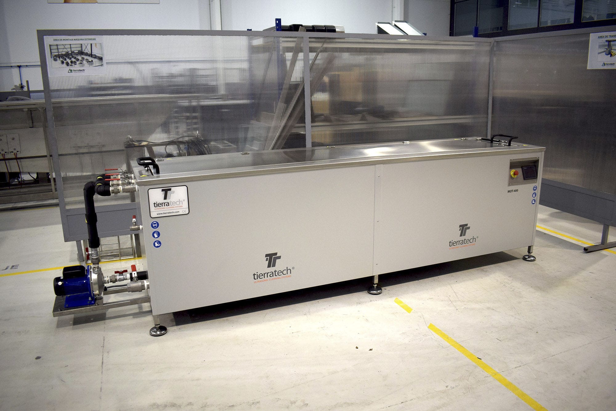 Ultrasonic cleaning machine - 114 Ga - TIERRATECH - industrial / custom / single-tank