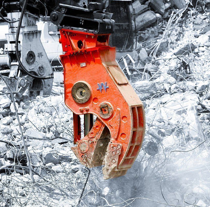 Hydraulic demolition shears - FU series - WIMMER Hartstahl GmbH & Co KG ...