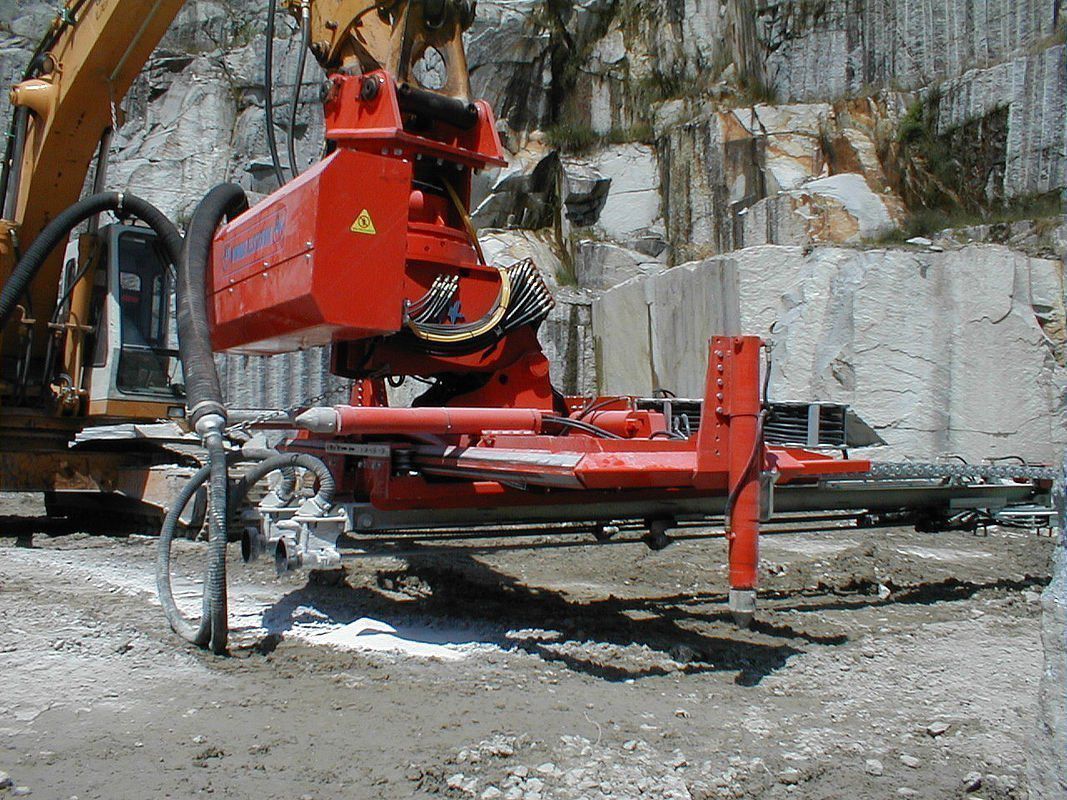 Rotary drilling rig - Luna - WIMMER Hartstahl GmbH & Co KG - automatic