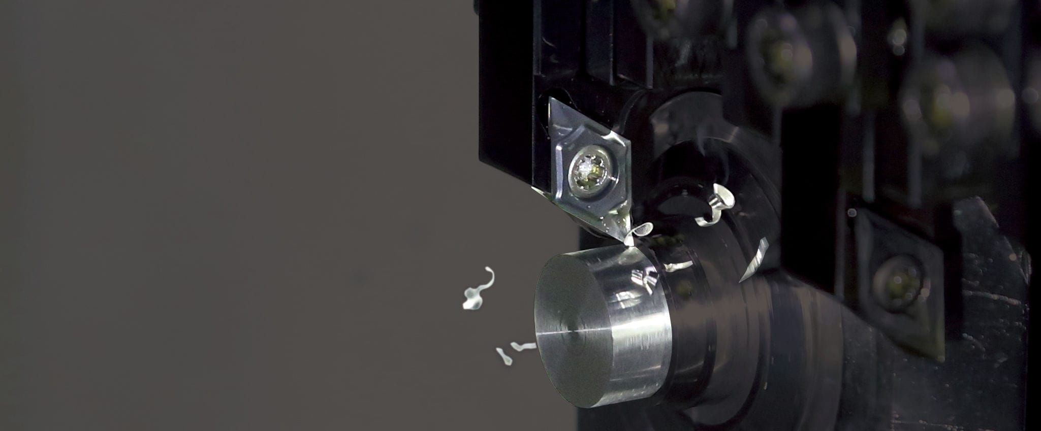 Cutting insert with chipbreaker - TMV - TUNGALOY - turning / for non ...