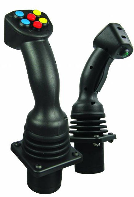 Hall effect joystick - CJ series - ch products - for cranes / USB
