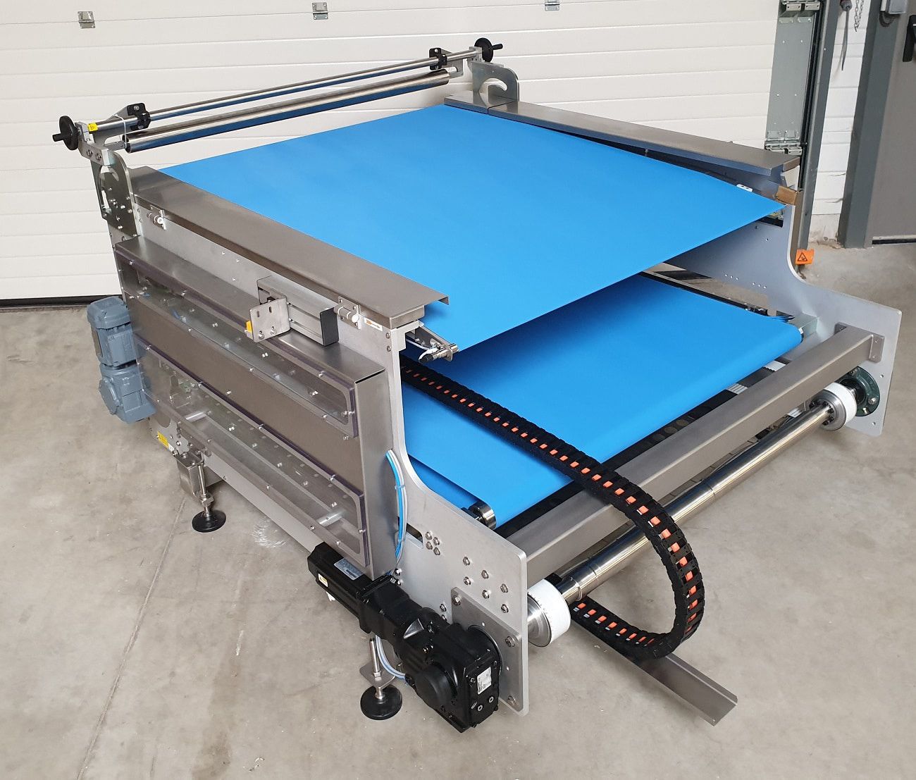 Belt conveyor - CERMAC - retractable / for industrial bakeries / for ...