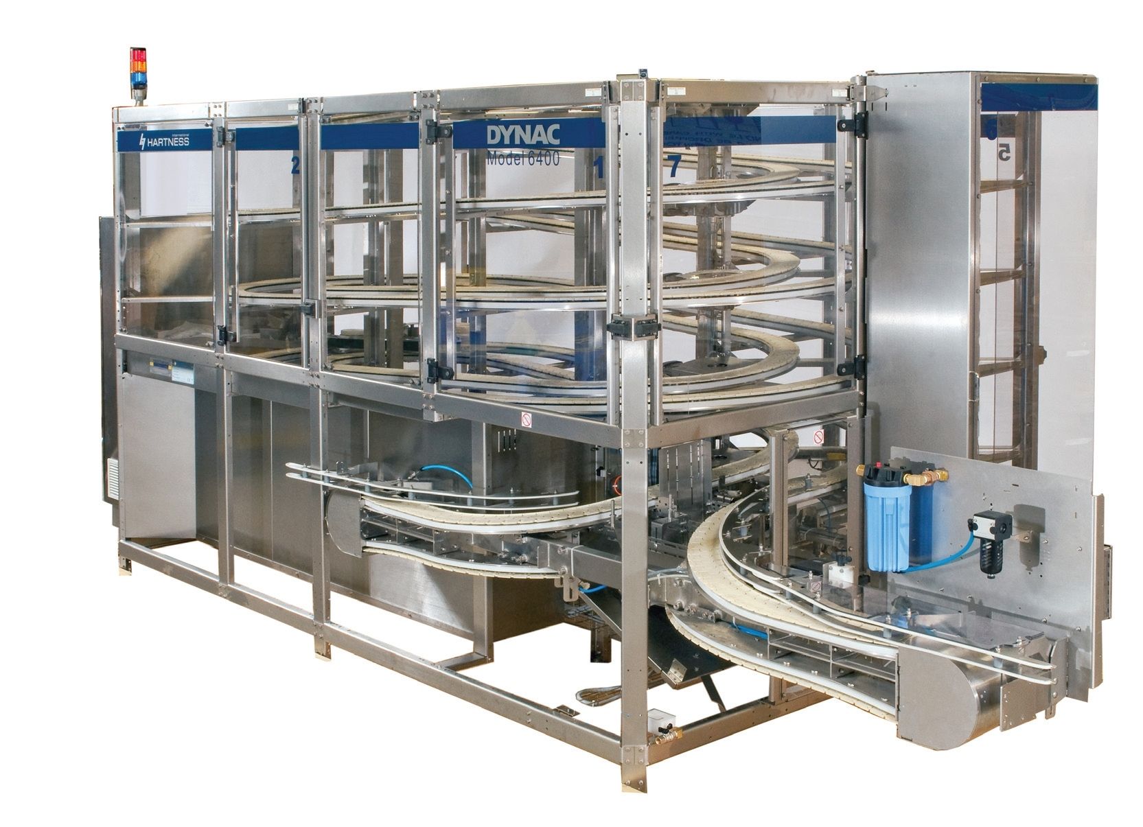 Chain conveyor - DYNAC 6400 - Hartness - horizontal / spiral / transport