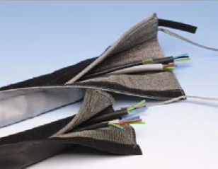 Protection sleeve - CABSIL - JACQUES DUBOIS - zip-closing / for cables ...