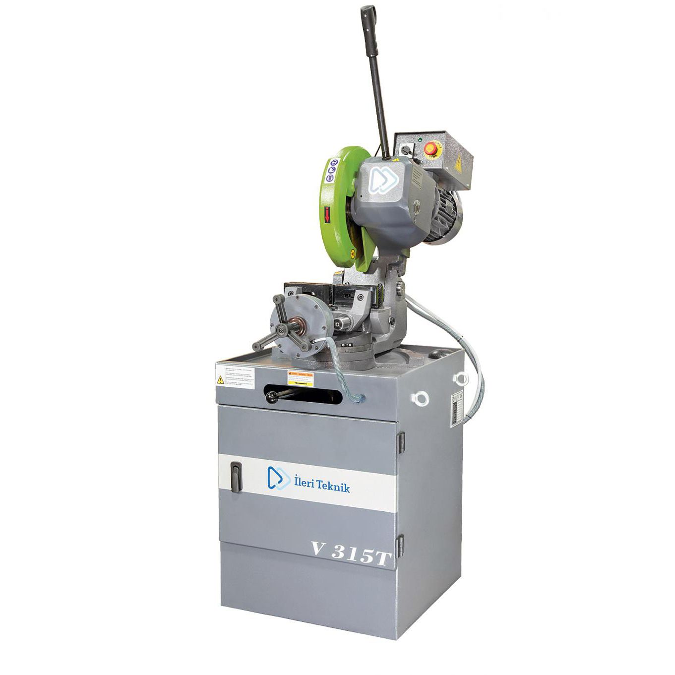 Saw with pneumatic vise - ILERI TEKNIK - circular / miter / for metals