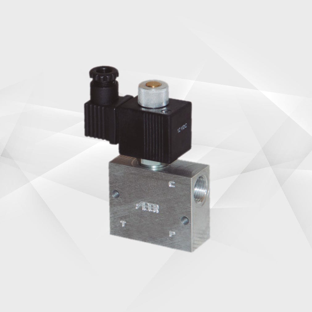 Direct-operated solenoid valve - ABER HYDRAULICS - 2-way / normally ...