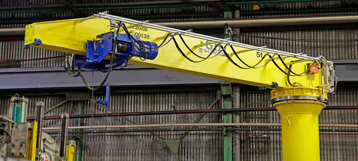 Pillar jib crane - GPLN - GH Cranes & Components - 360° / lifting / for ...