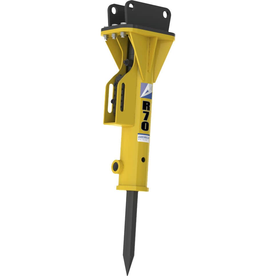 Hydraulic rock breaker - R70 - Arrowhead Rockdrill