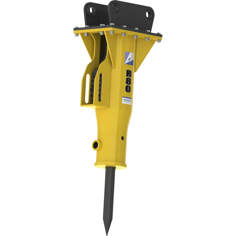 Hydraulic rock breaker - R80 - Arrowhead Rockdrill