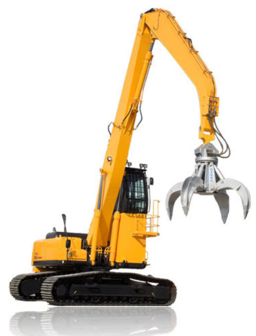 Orange peel grab - DMSG series - Daemo engineering Co., Ltd. - hydraulic / scrap / for excavators